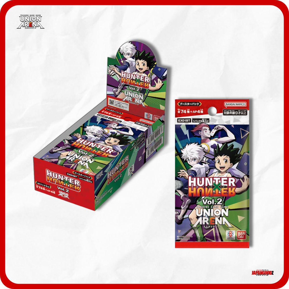 Union Arena - HUNTER × HUNTER VOL.2 (EX01BT) – JapanGoodz
