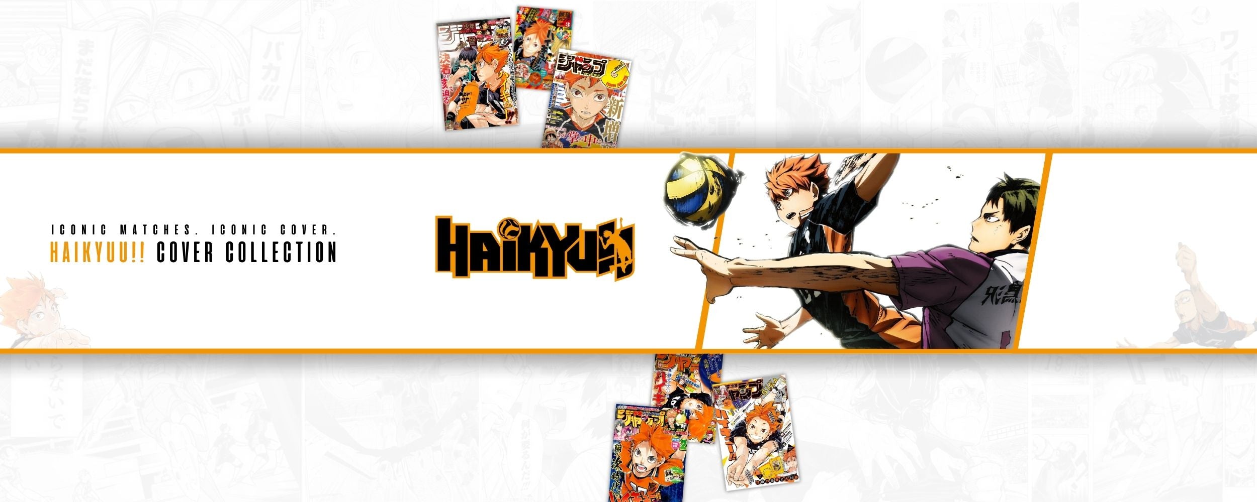 Les meilleurs couvertures de Haikyuu!! avec JapanGoodz
